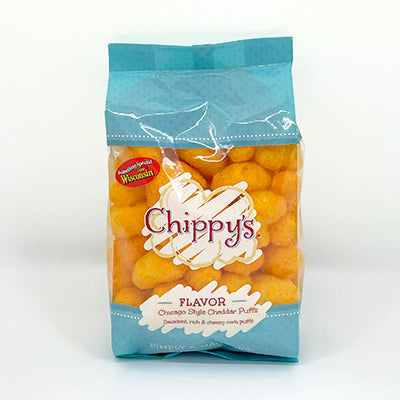 Chicago Style Cheddar Puffs – Chippy’s Popcorn
